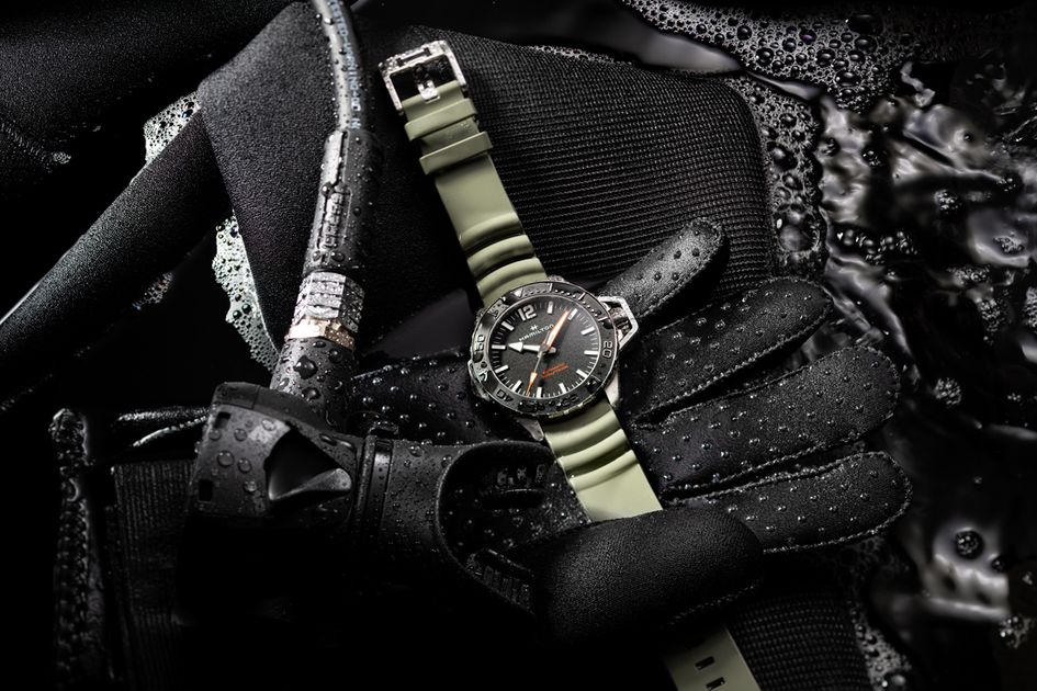 Hamilton e il diver estremo Khaki Navy Frogman Automatic - Style