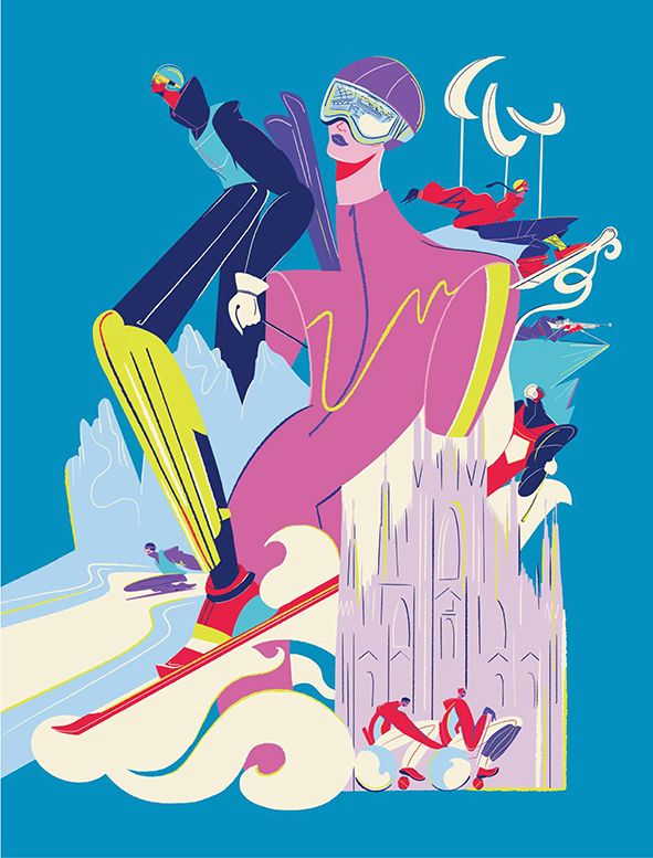 Milano Cortina 2026: presentazione Iconic Posters ufficiali | Style