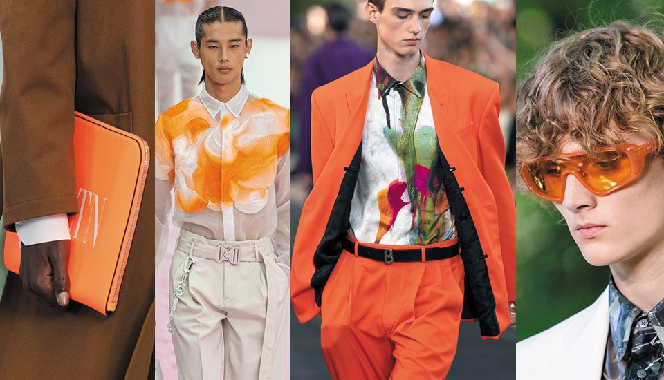 Moda uomo estate 2020: ultime tendenze colori come l'arancione energico ...