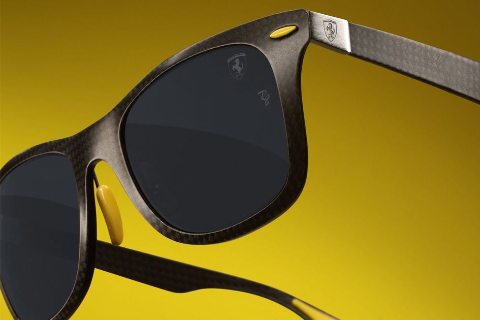 Ray-Ban e Scuderia Ferrari: il nuovo Carbon Fiber Wayfarer - Style